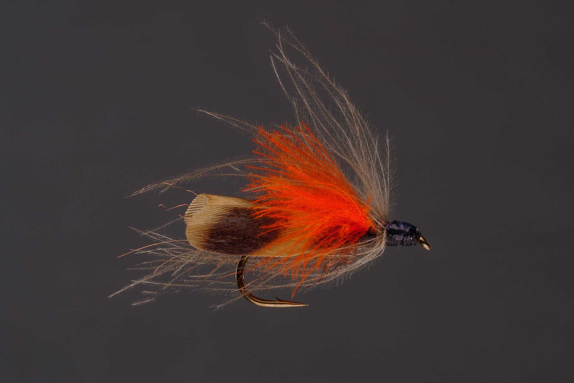 Hi-Vis Tape Wing Caddis Cinnamon | Headhunters Fly Shop