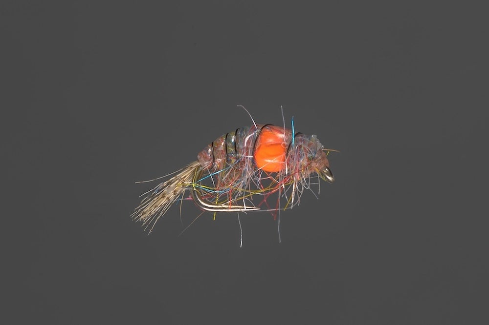 Midweight Scud Rainbow Orange | Headhunters Fly Shop