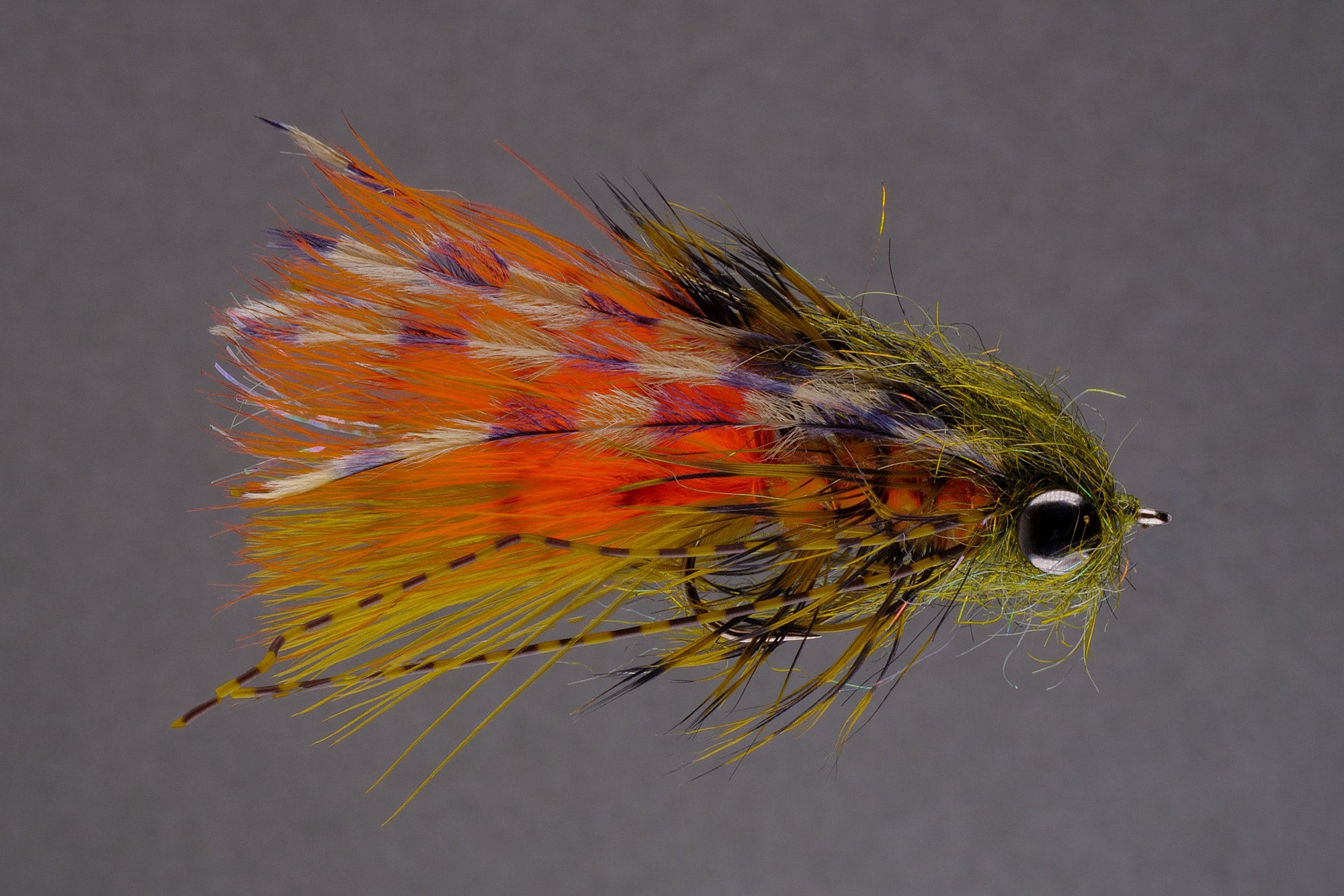 Karnopp's Space Invader - Burnt Orange/Olive | Headhunters Fly Shop